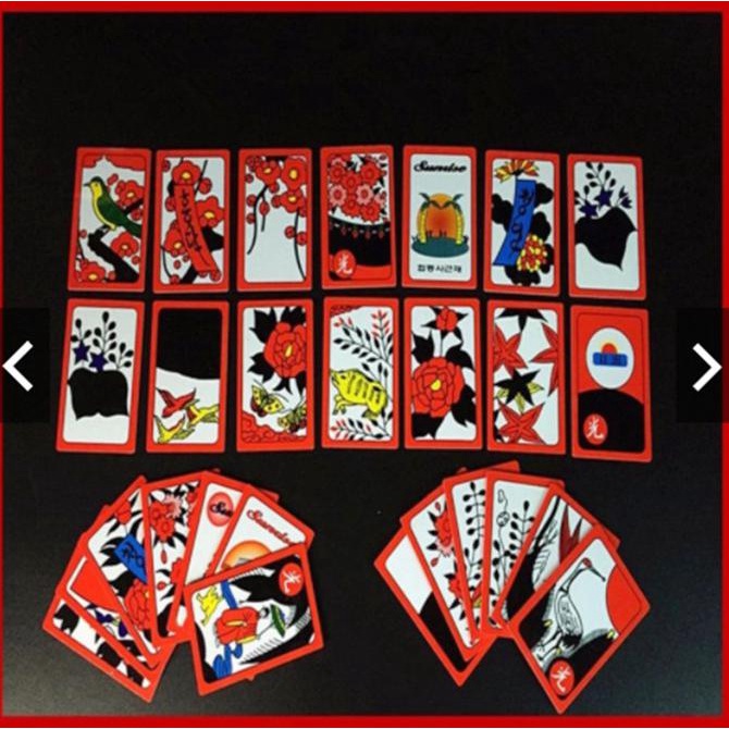 Jual Kartu Go Stop Card Korean Boardgame Mahjong Korea Drakor Bahan PVC ...