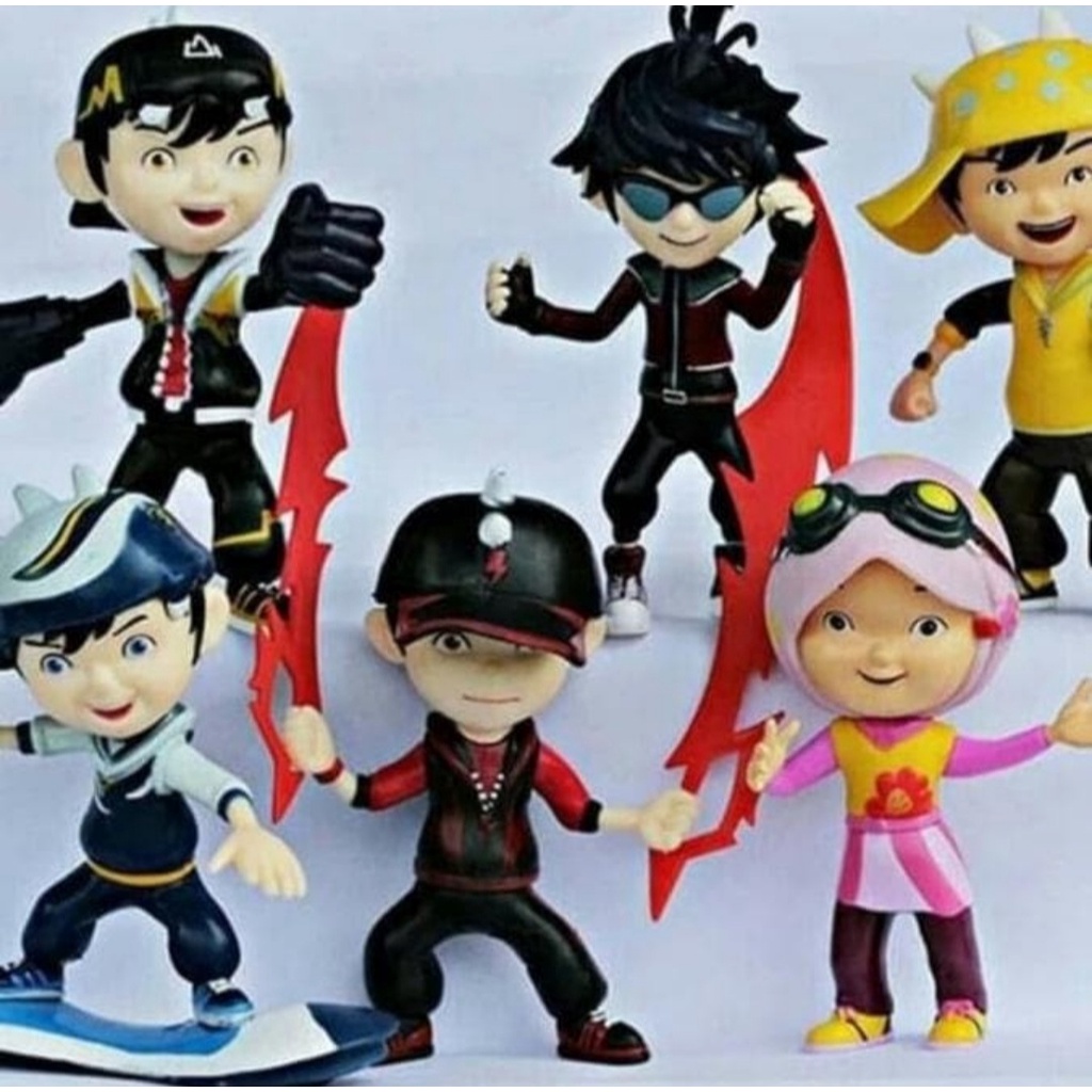 Jual BOBOIBOY FANG ACTION FIGURE SET ISI 5 PCS FIGUR BOBOBOY | Shopee ...
