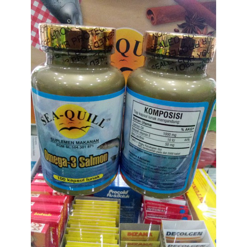 Jual Sea Quill OMEGA 3 SALMON | Shopee Indonesia
