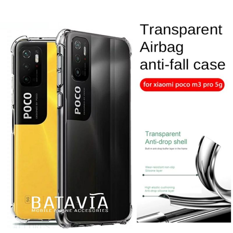 Jual Soft Case Anti Crack Xiaomi Poco M3 Pro 5G Soft Case Transparant Rubber Anti Knock | Shopee ...
