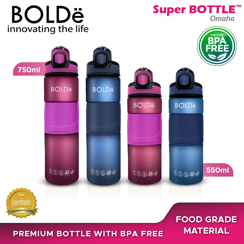 Jual Bolde Super Bottle Omaha 550 ML Botol Minum Termurah Surabaya ...