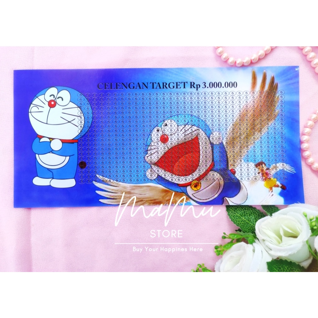 Jual Stiker Celengan Target VIRAL (Hanya Stiker) | Shopee Indonesia