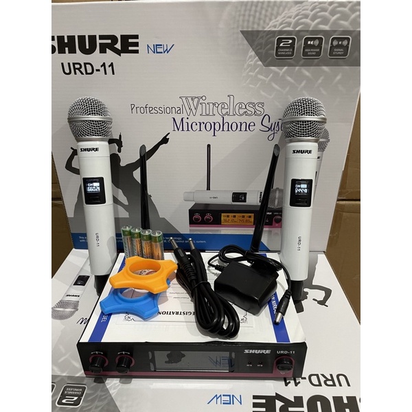 Jual mic wireless shure URD-11 suara mic bagus free koper | Shopee Indonesia