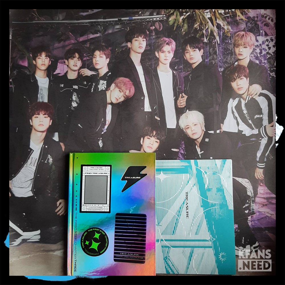 Jual [READY STOCK] ALBUM ONLY TREASURE CHAPTER 3 (THREE) + POSTER ...