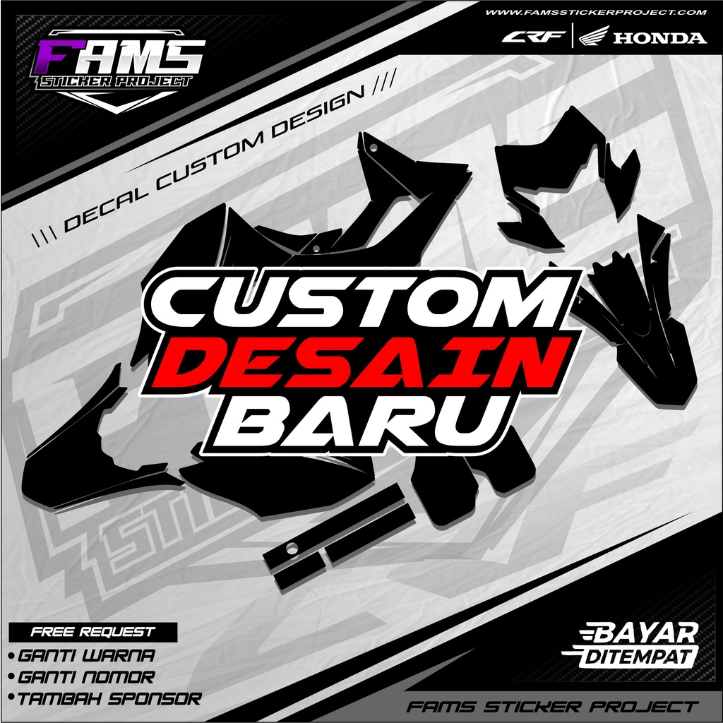 Jual decal crf 150 l - sticker decal 150 l simpel - sticker crf 150 l ... Jual decal crf 150 l - sticker decal 150 l simpel - sticker crf 150 l ...