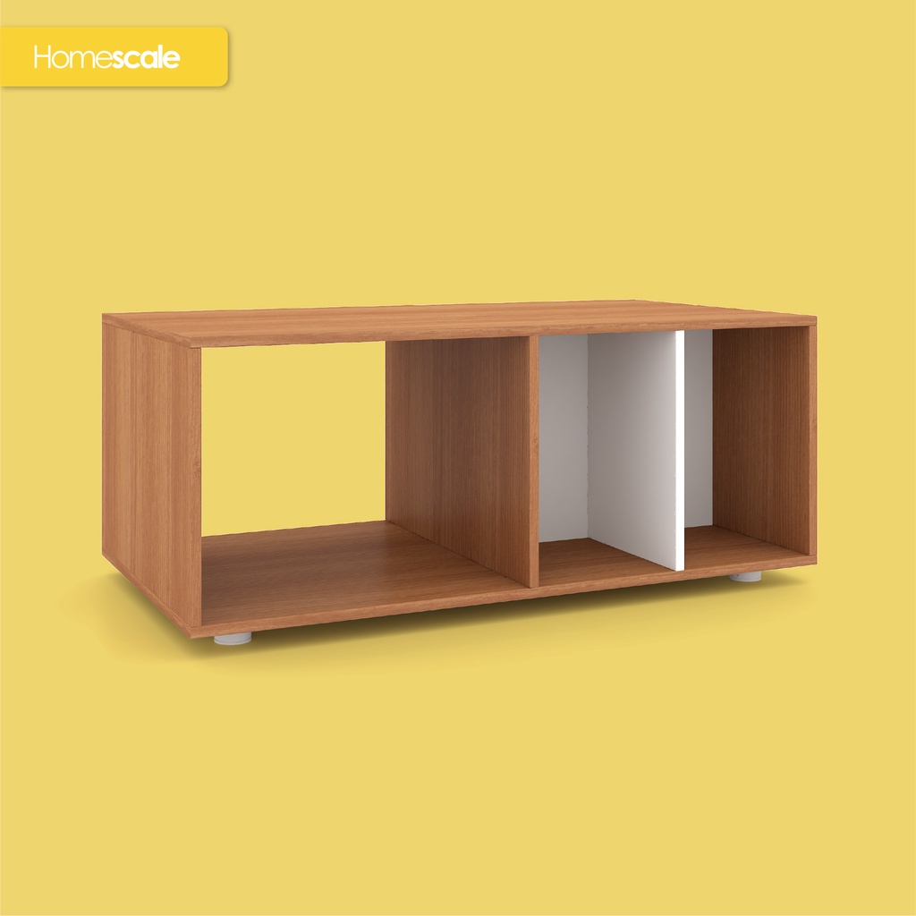 Jual HOMESCALE Coffee Table/Meja Tamu REINA Minimalis Ukuran 100 x 50 x ...