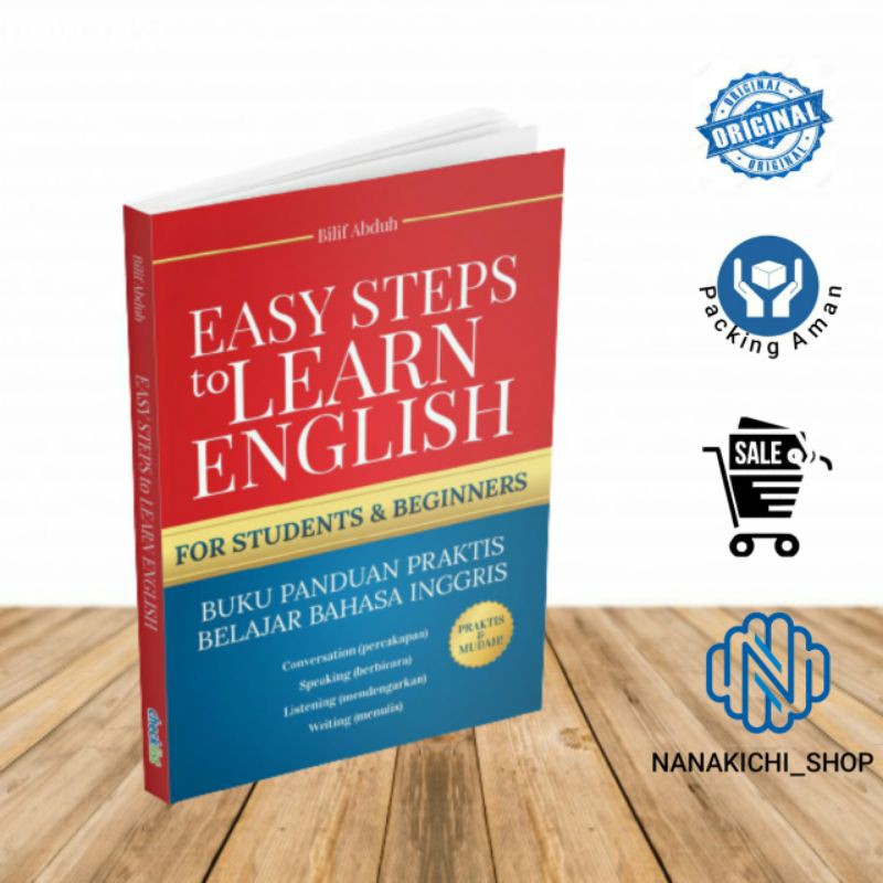 Jual Checklist Easy Steps To Learn English (For Students & Beginners ...