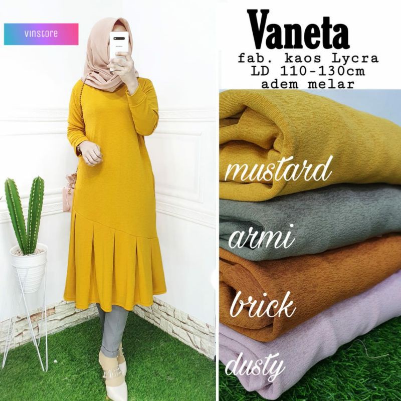 Jual vaneta tunik | Shopee Indonesia