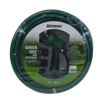 Jual KRISBOW SET SELANG AIR DAN PIPA SEMPROT 1/2 INCI X 20M Merdeka Hardware | Shopee Indonesia