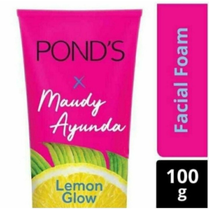 Jual POND'S X Maudy Ayunda Lemon Glow Facial Foam 100g | Shopee Indonesia