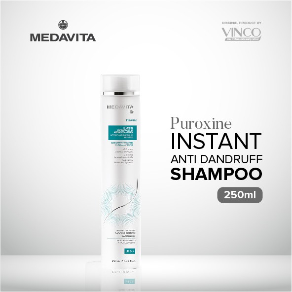 Jual Medavita Puroxine Instant Anti Dandruff Shampoo | sampo anti ...