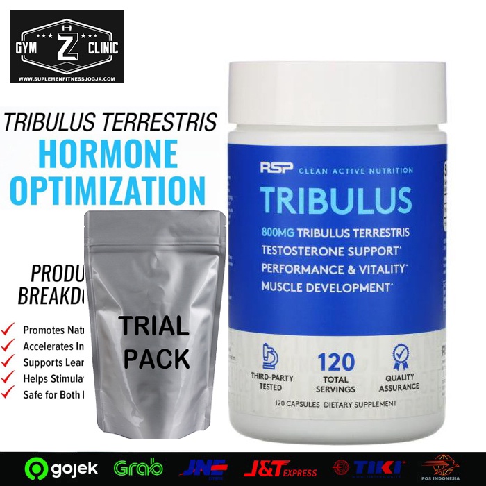 Jual RSP Tribulus Capsule Tribulus Terrestris 800Mg Trial Pack | Shopee ...