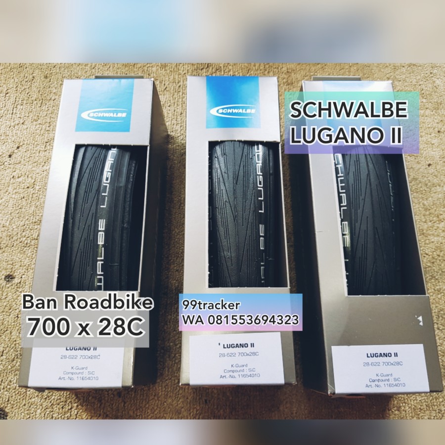 Jual Ban Luar Schwalbe 700 x 28C Lugano II | Shopee Indonesia