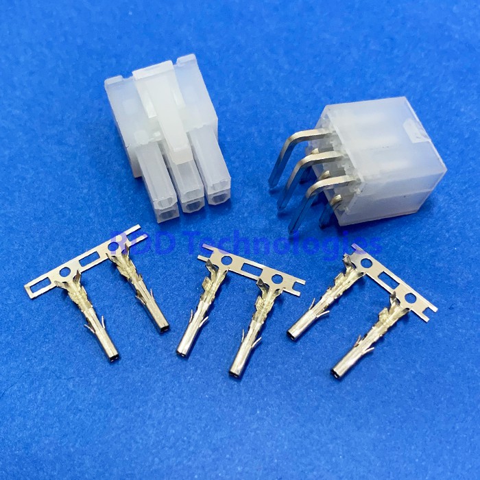 Jual Satu Set Connector Molex 5557 2x3 Pin | Shopee Indonesia