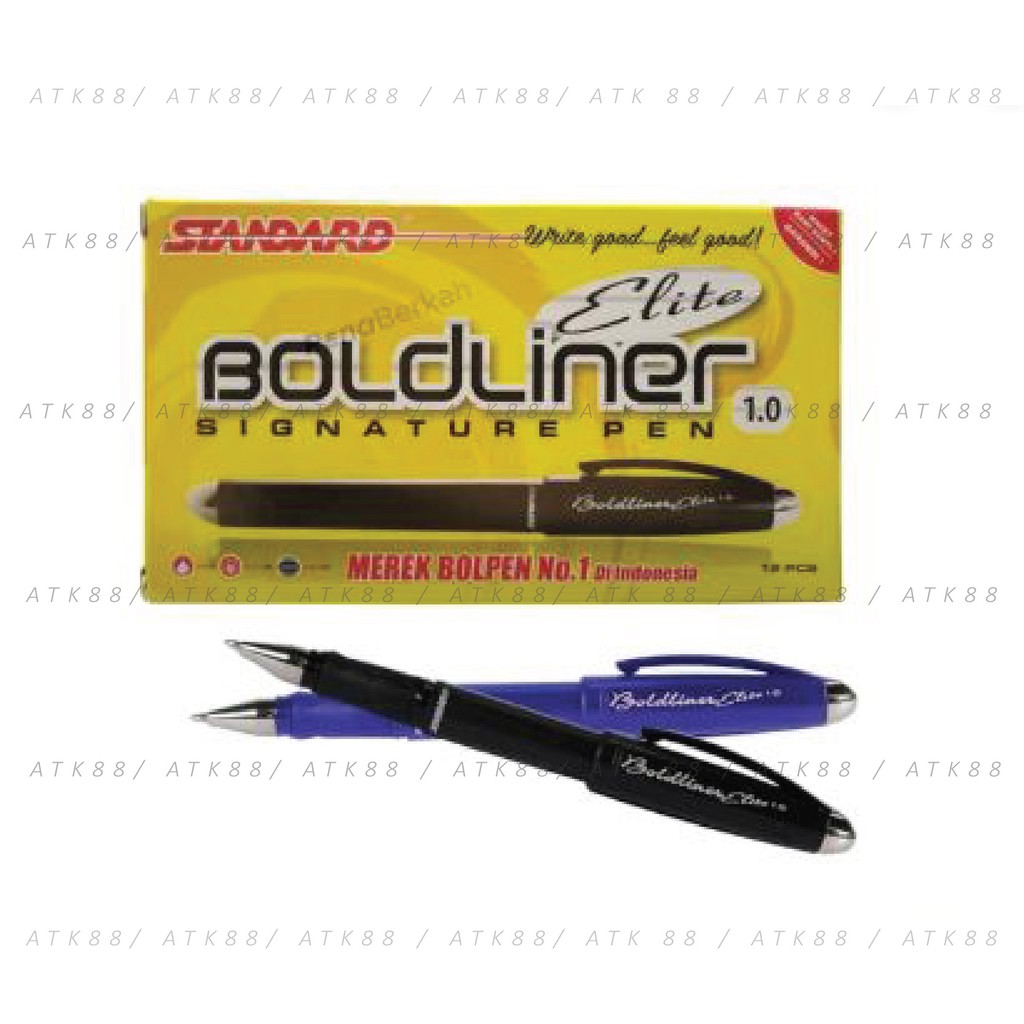 Jual Pulpen Standard Boldliner Elite Signature Pen | Shopee Indonesia