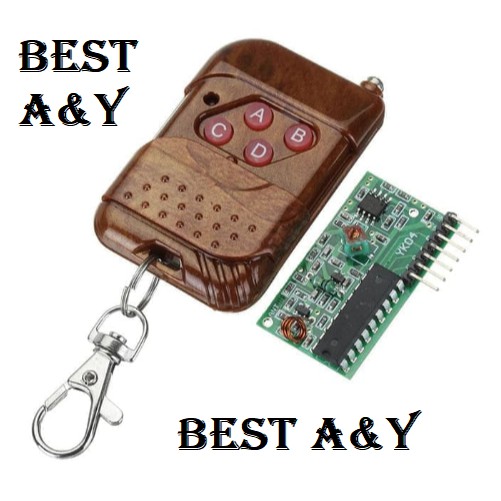 Jual Wireless Remote Control RF 4 Channel Receiver Module Arduino 2262 ...