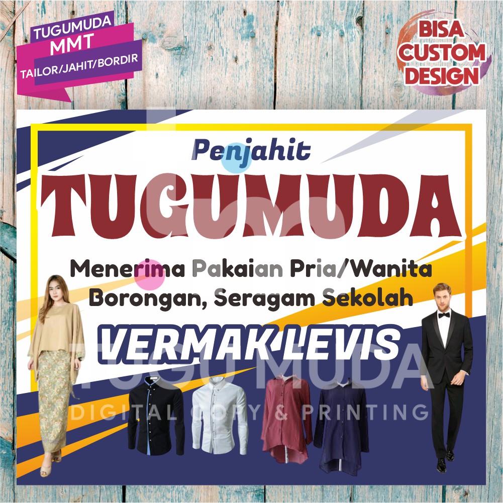 Jual Cetak Spanduk|Banner|MMT - VERMAK LEVIS-PENJAHIT-PAKAIAN PRIA ...