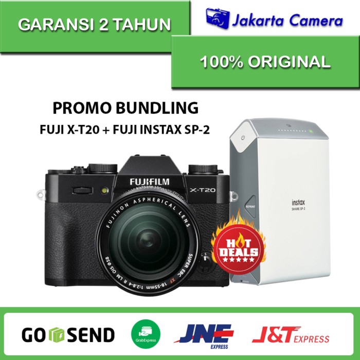 Jual Fujifilm X-T20 / Fuji Xt20 Kit 18-55Mm - Black Garansi Resmi ...