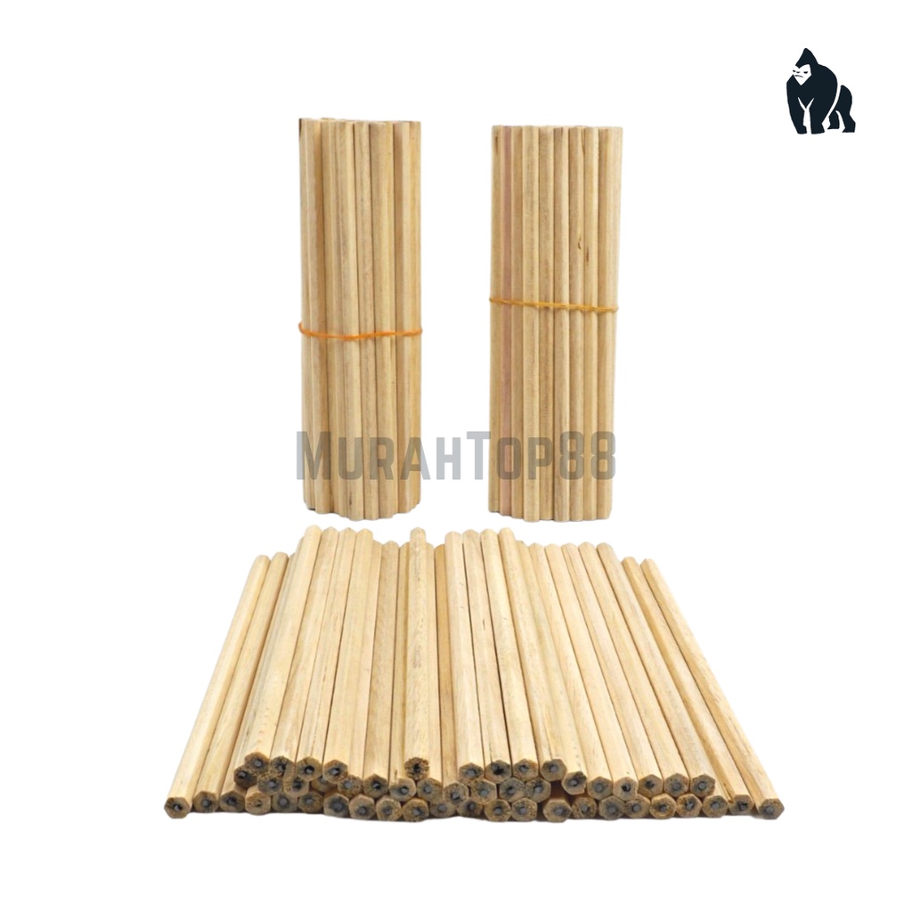 Jual Pencil 2B Kayu Polos Panjang / Pensil Hotel / Pensil Murah Segi ...
