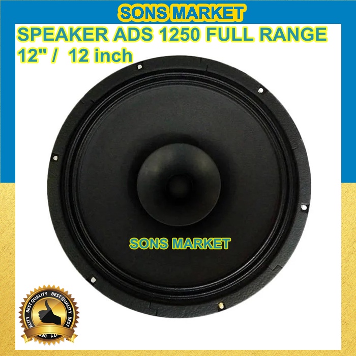 Jual SPEAKER ADS 12inch 12 inch FULL RANGE 1250 WOOFER ADS 12 inch | Shopee Indonesia