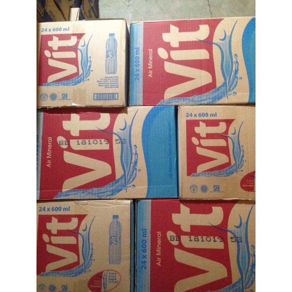Jual VIT Botol 600ml Dus | Shopee Indonesia