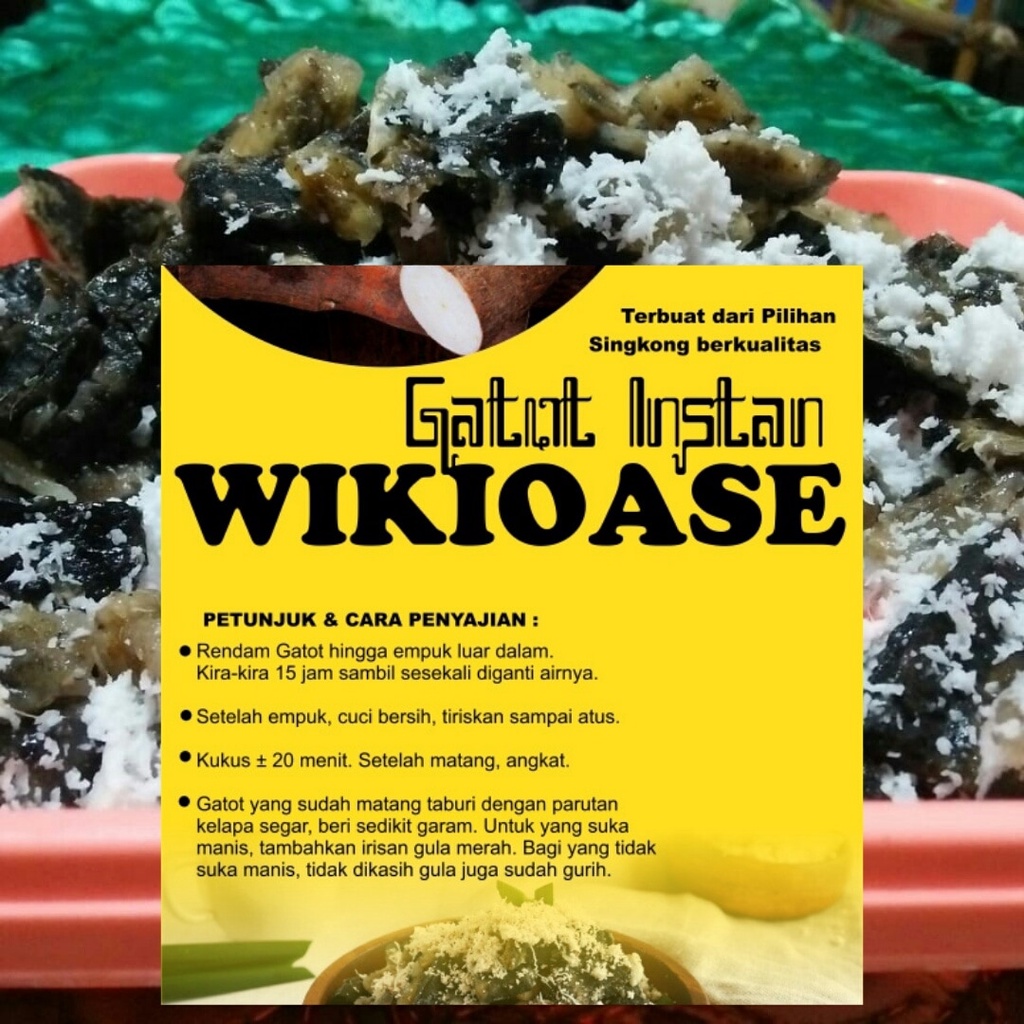 Jual Makanan Tradisional Gatot Instan Khas Malang Wikioase Enak Kenyil ...