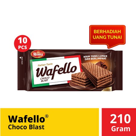 Jual Wafello Small Choco Blast | Isi 10 Bks | Shopee Indonesia