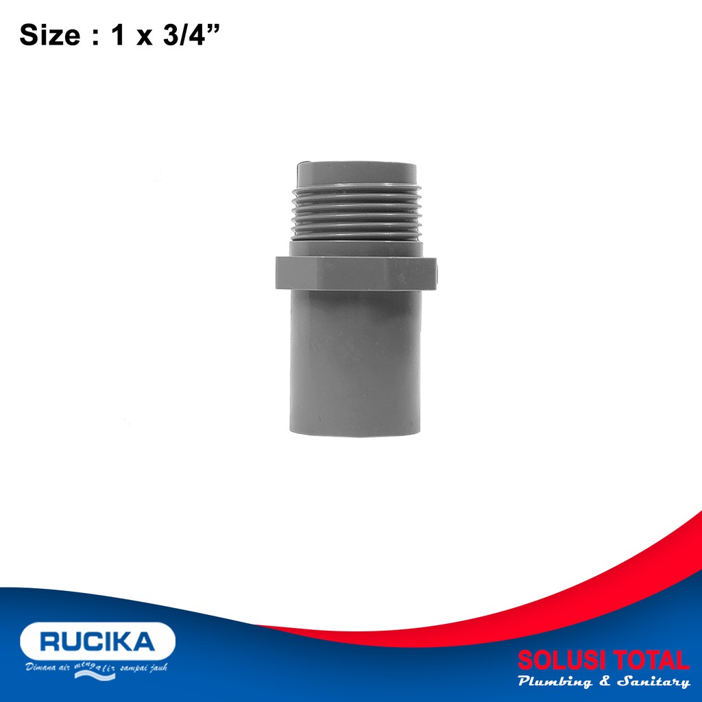 Jual SDL AW 1 x 3/4 RUCIKA / Sock Drat Luar / Valve Socket 1 x 3/4 Inch ...