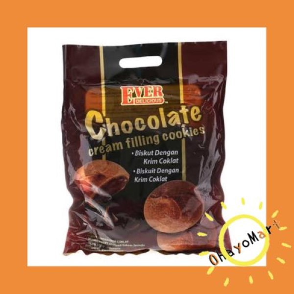 Jual Ever Delicious Chocolate / Cookies Chocolate /Biskuit krim Coklat ...