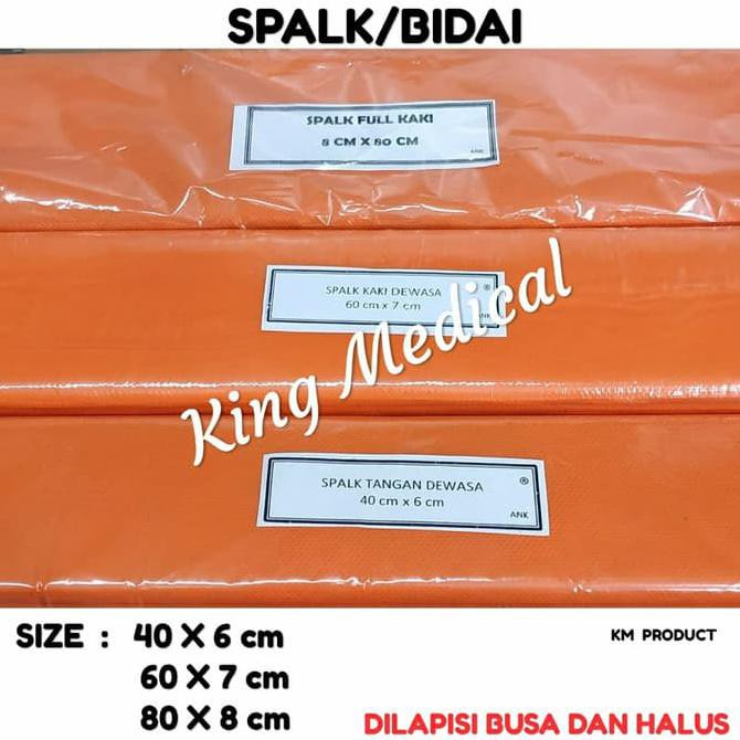 Jual Spalk Bidai kayu 7 x 50 cm Penyangga Patah Tulang Kaki Dewasa (isi ...