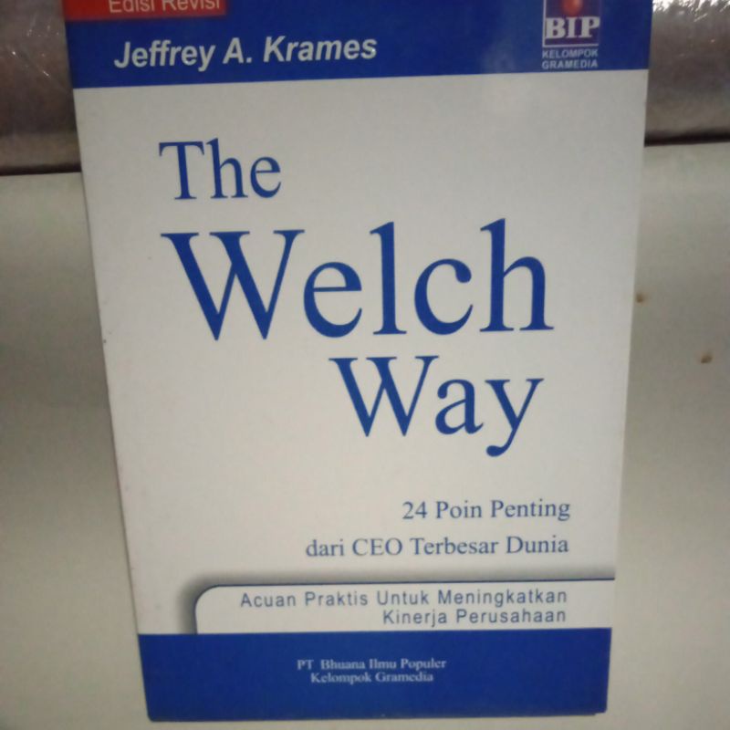 Jual BUKU THE WELCH WAY | Shopee Indonesia
