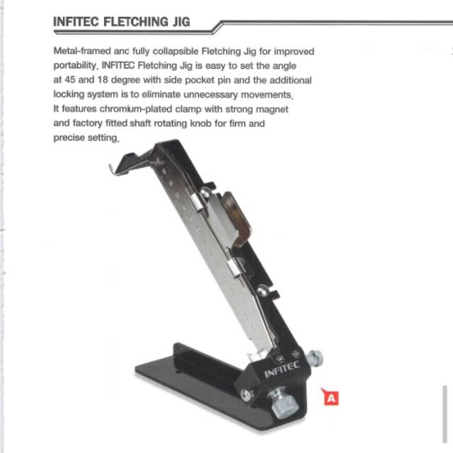 Jual Fletching Jig Infitec - Archery Fletcher - Alat Pasang Vanes Anak ...