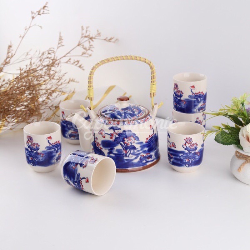 Jual Tea Set Jepang Keramik Capodimonte | Shopee Indonesia