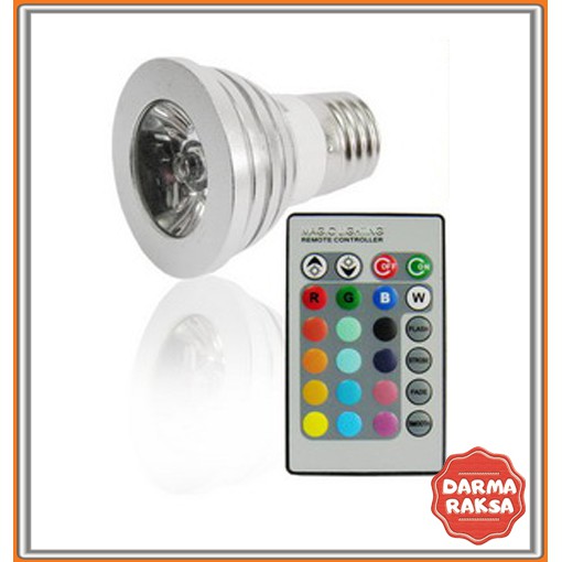 Jual Bohlam LED RGB (Remote Control) | Shopee Indonesia