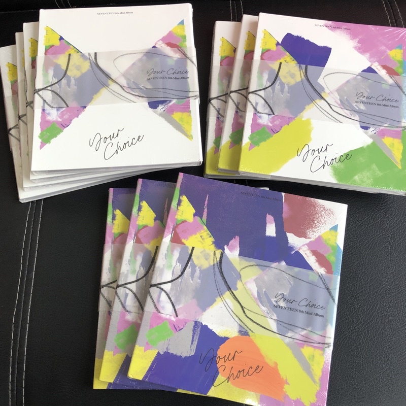 Jual SEVENTEEN YOUR CHOICE ALBUM SEALED FULLSET | Shopee Indonesia