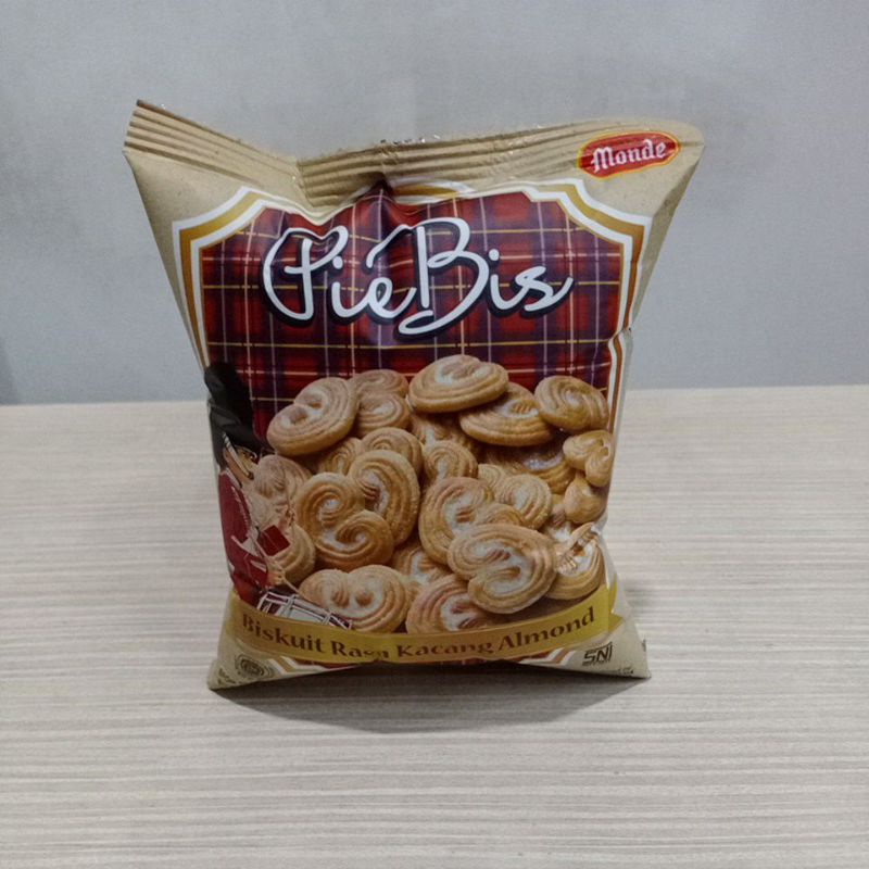 Jual PIE BIS / BISKUIT RASA KACANG ALMOND 42G | Shopee Indonesia