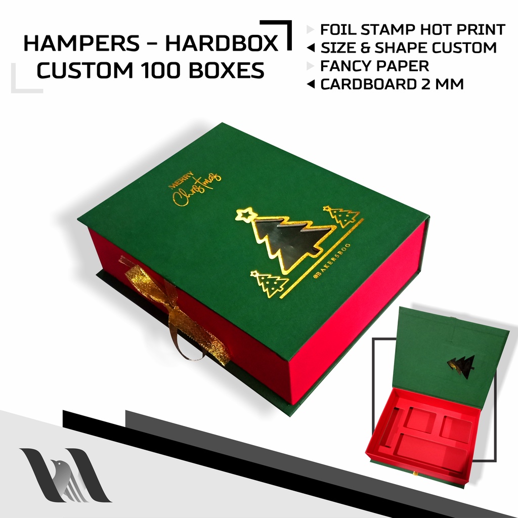 Jual HAMPERS GIFT BOX - HARDBOX - HARD COVER YEARBOOK - CUSTOM PRINTING ...