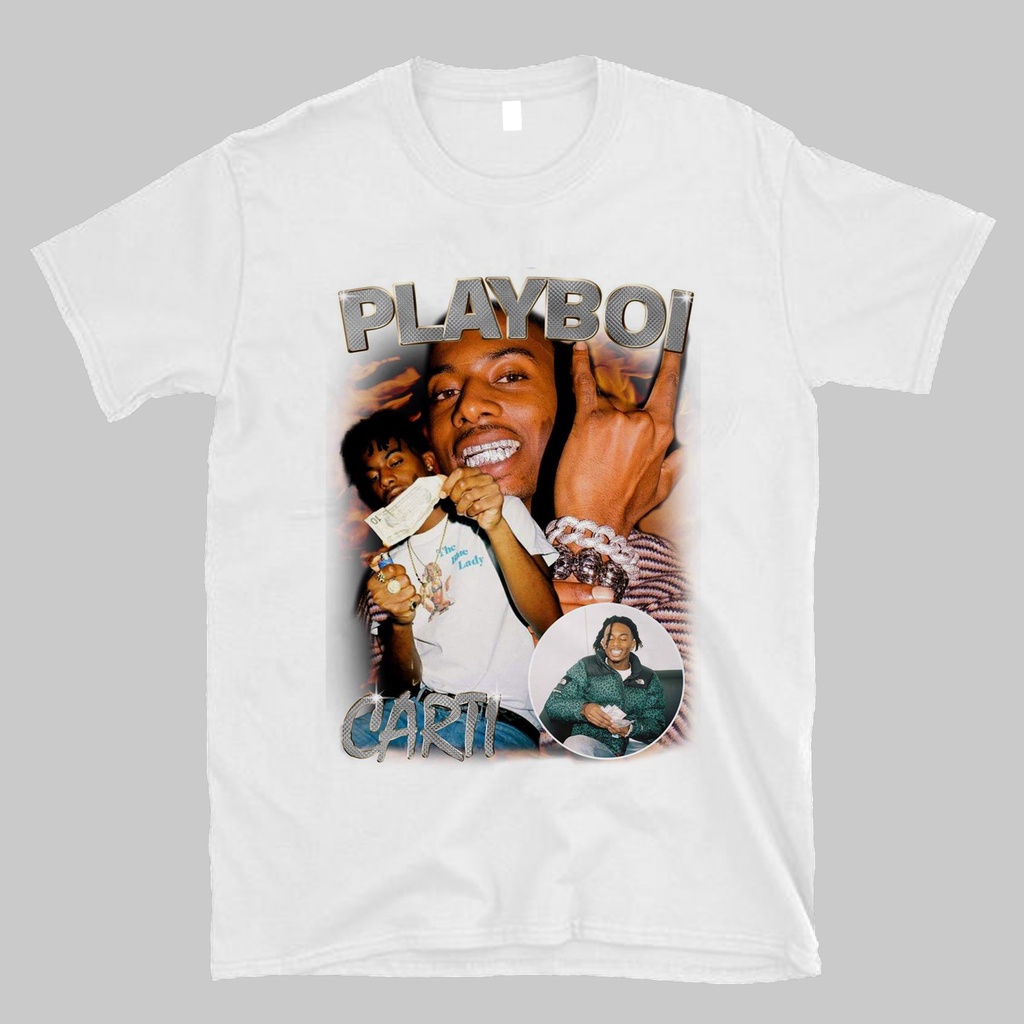 Jual PLAYBOI CARTI KAOS RAPPER STYLE | Shopee Indonesia
