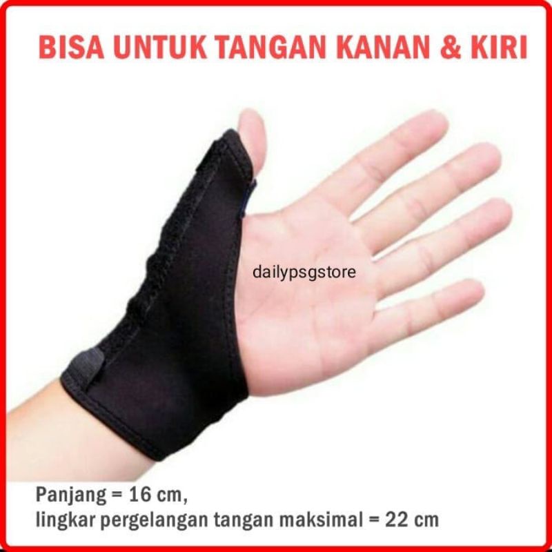 Jual Sarung Tangan Terapi Jempol | Thumb Splint Wrist Band De Quervain ...