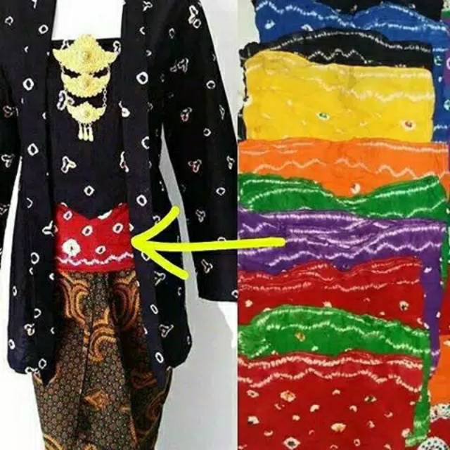 Jual Angkin jumputan home made / angkin jumputan instan / angkin ...