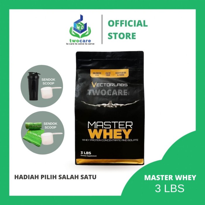 Jual Fitnes Suplemen Vectorlabs Master Whey 3 Lbs Vector Labs Whey