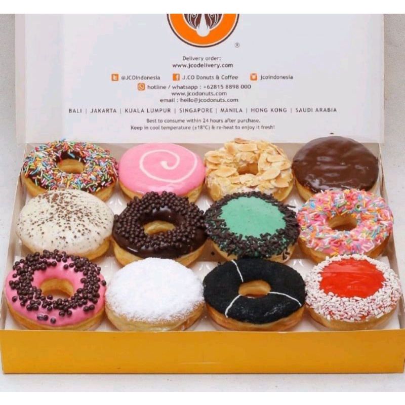 Jual J CO donuts 100℅ original | Shopee Indonesia