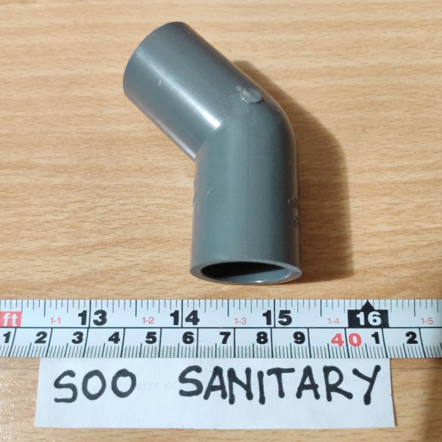 Jual Knie 45 1/2" Inch SCG PVC AW - Knee Elbow L | Shopee Indonesia