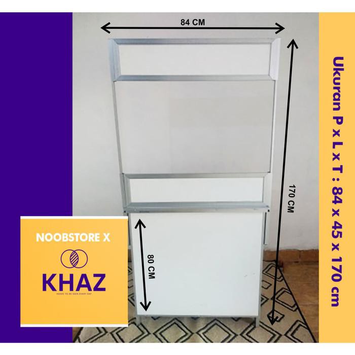 Jual Booth Portable / Meja Jualan Rakit / Gerobak Lipat / Stand Jualan ...