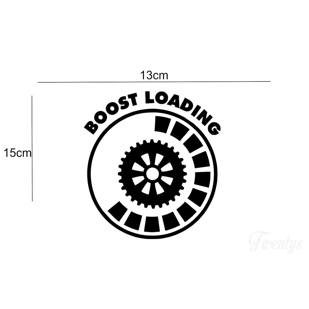 Jual STIKER BOOST LOADING CUTTING STICKER VINYL DECAL | Shopee Indonesia