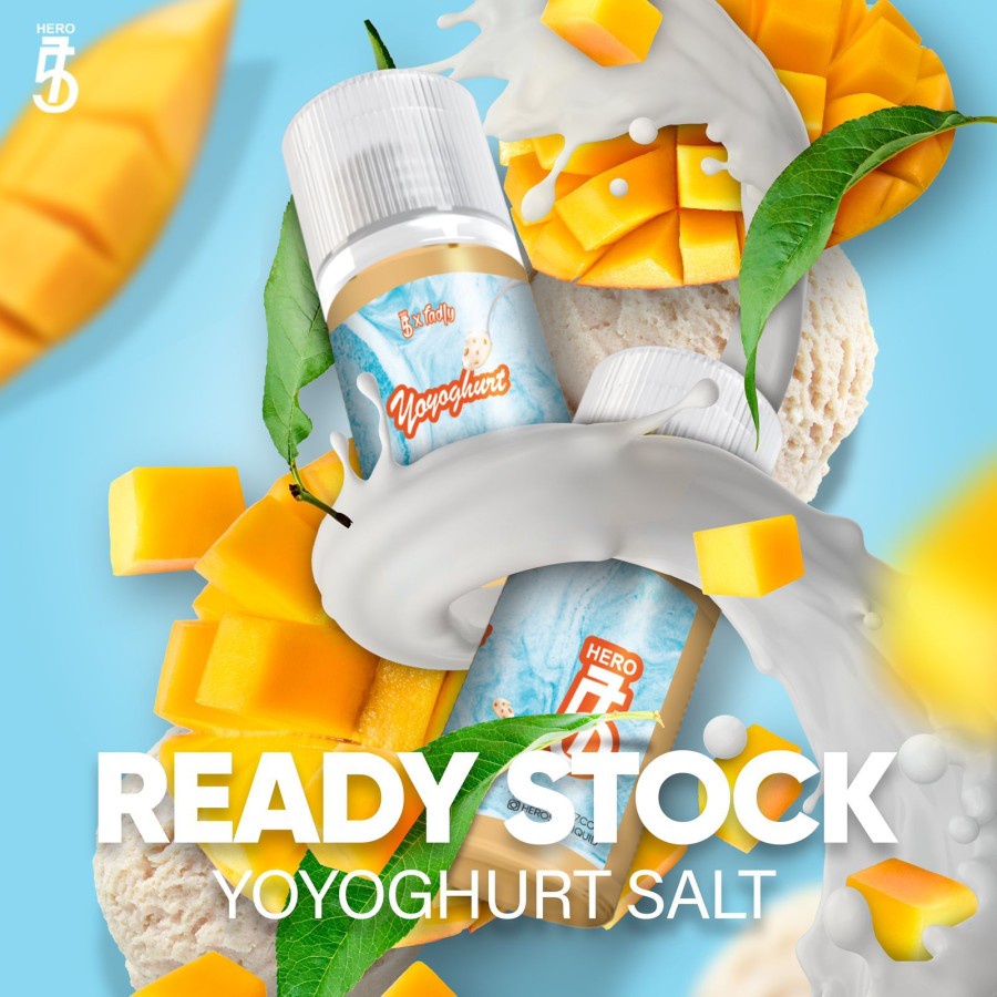 Jual YOYOGHURT SALT LIQUID MANGO YOGHURT SALTNIC 30ML BY R57 X FADLYFSL ...