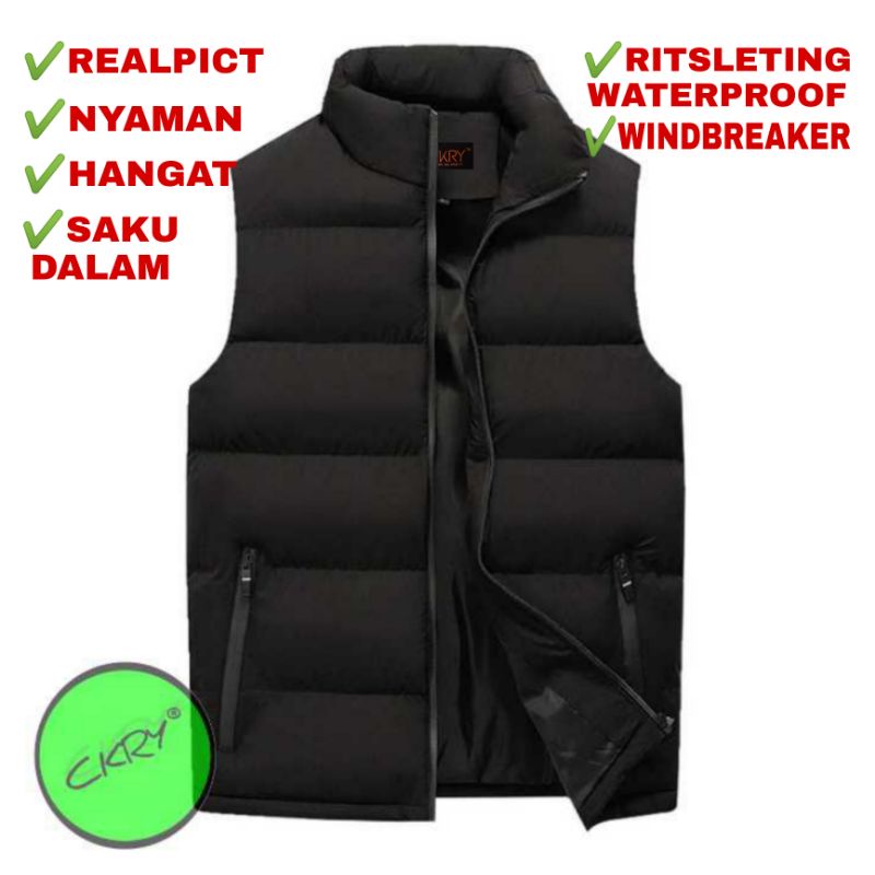 Jual ROMPI PRIA / JAKET ROMPI PELINDUNG DADA / VEST MURAH | Shopee ...