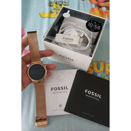 Jual gen 5 smartwatch, fossil smartwatch FTW6062 (rosegold) | Shopee ...