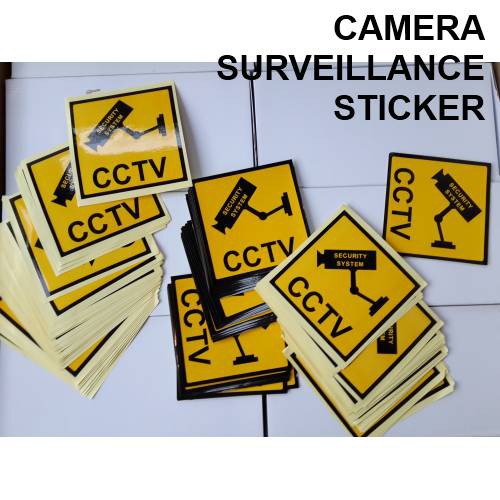Jual Sticker CCTV | Shopee Indonesia