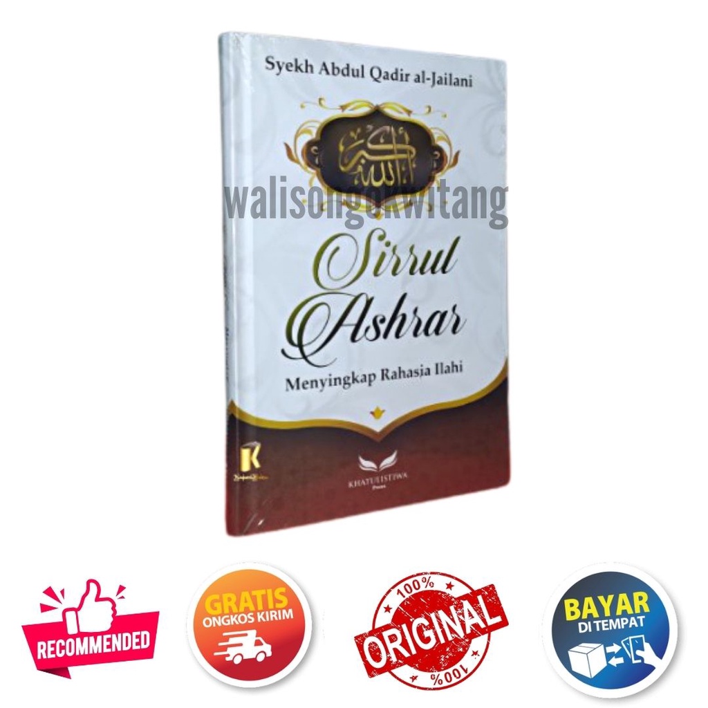 Jual Kitab Sirrul Asror Sirrul Asrar Kitab Sirul Asror Sirrul Asrar ...